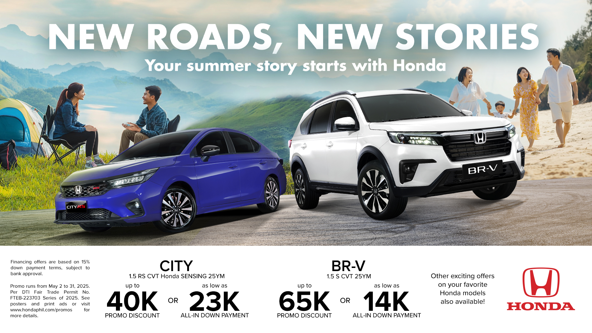 Have the Perfect Summer Story with Honda Cars Philippines’ New Roads ...